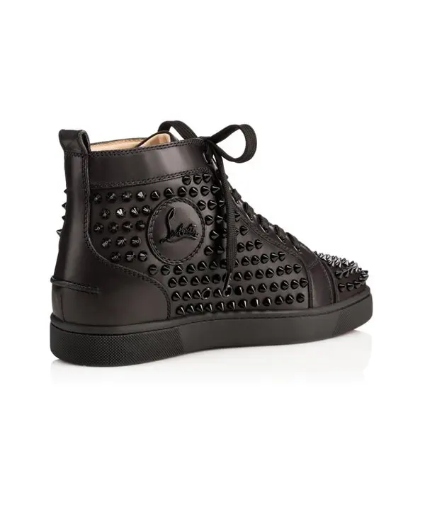 CHRISTIAN LOUBOUTIN Louis All-over Studded Sneakers