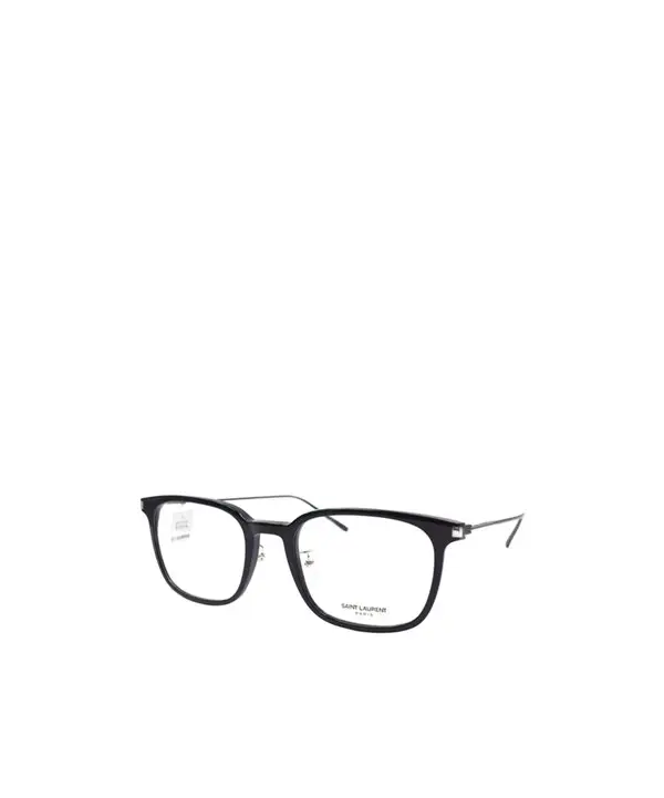 Saint Laurent Eyeglasses With Logo Detail - Black