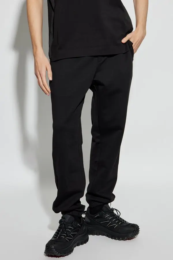 Moncler Logo Patch Elastic Waist Jogging Pants