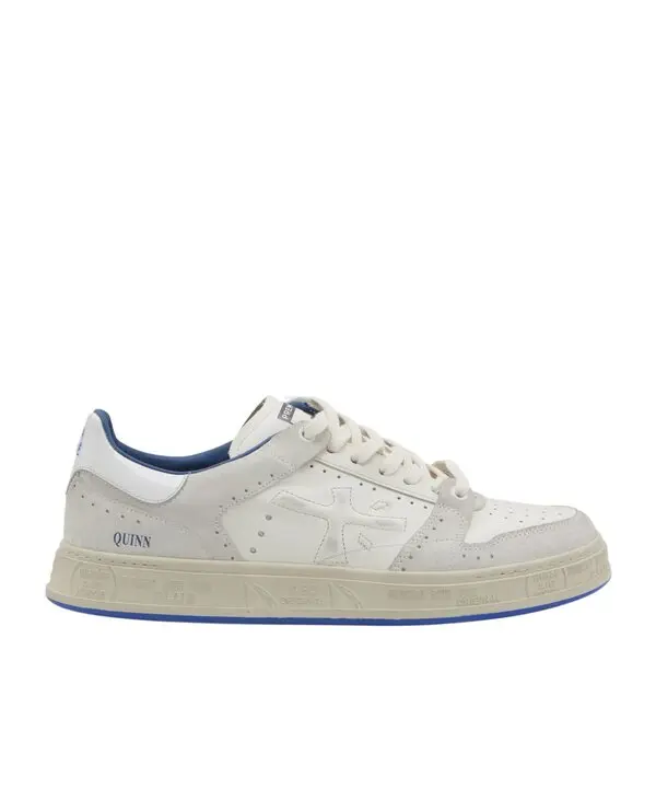Premiata Lace-up Round Toe Low-top Sneakers - Gray