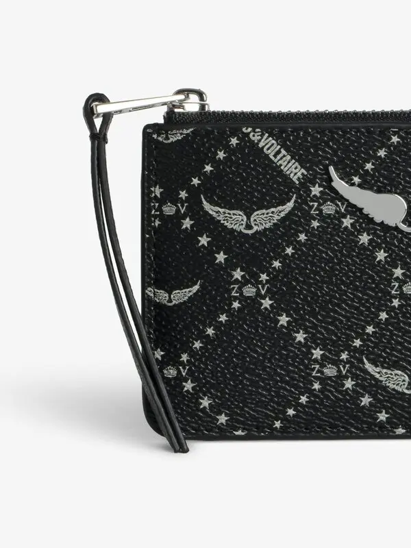 Zadig&Voltaire Monogram Card Holder - Black
