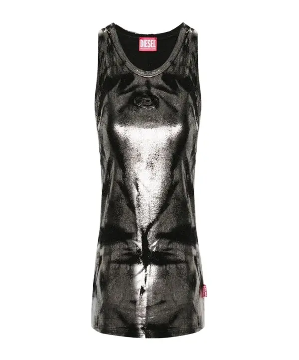 DIESEL® Sleeveless Round Neck Top
