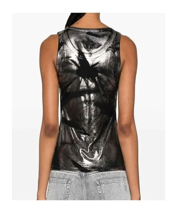 DIESEL® Sleeveless Round Neck Top