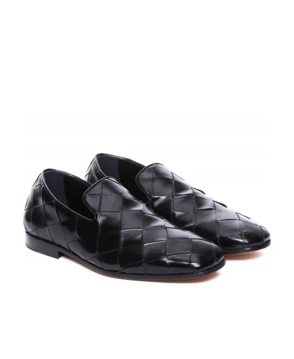 Bottega Veneta Intrecciato Roma Slippers