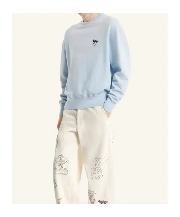 Maison Kitsuné X Kuro Sunfaded Fox Sweat Shirt
