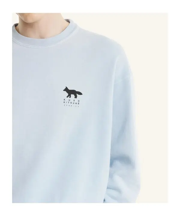 Maison Kitsuné X Kuro Sunfaded Fox Sweat Shirt