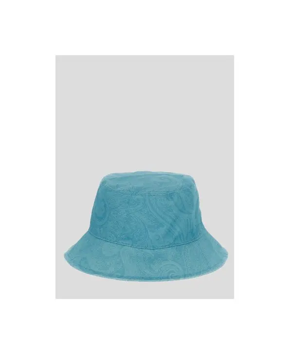 Etro Bucket Hat With Paisley Pattern