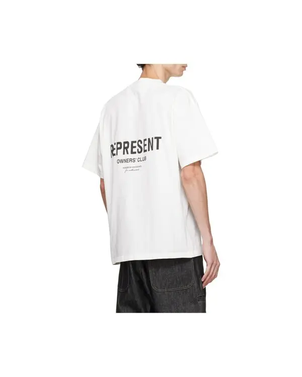 REPRESENT Owners' Club T-shirt - Flat White