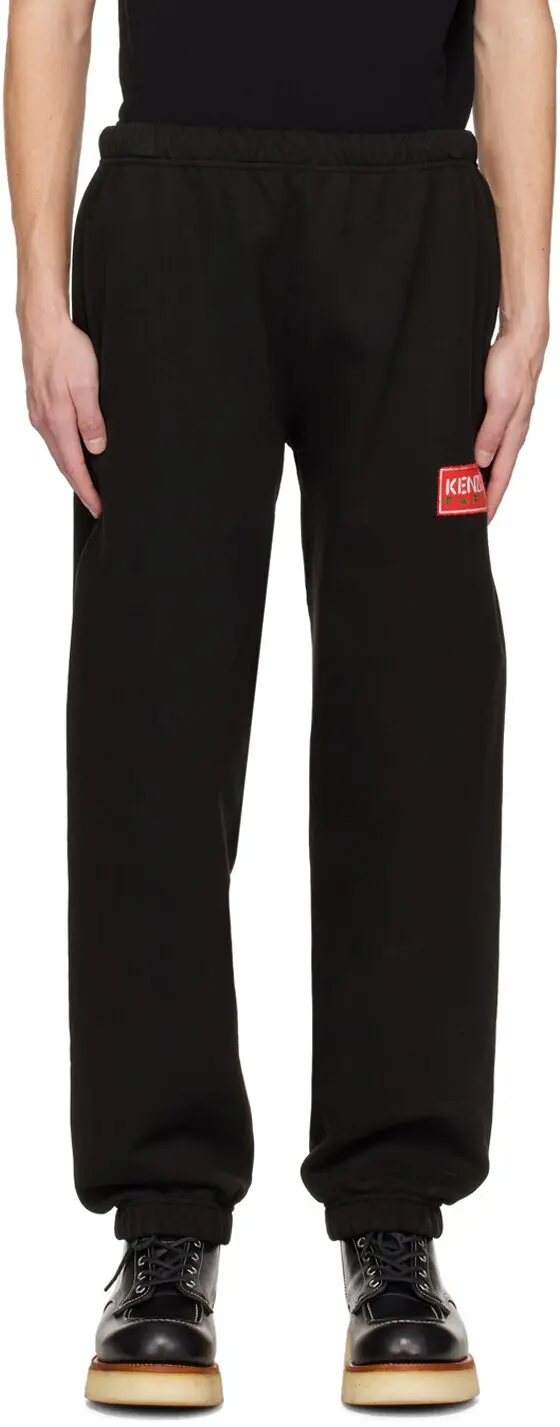 Kenzo Logo Patch Sweatpants