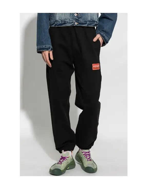 Kenzo Logo Patch Sweatpants