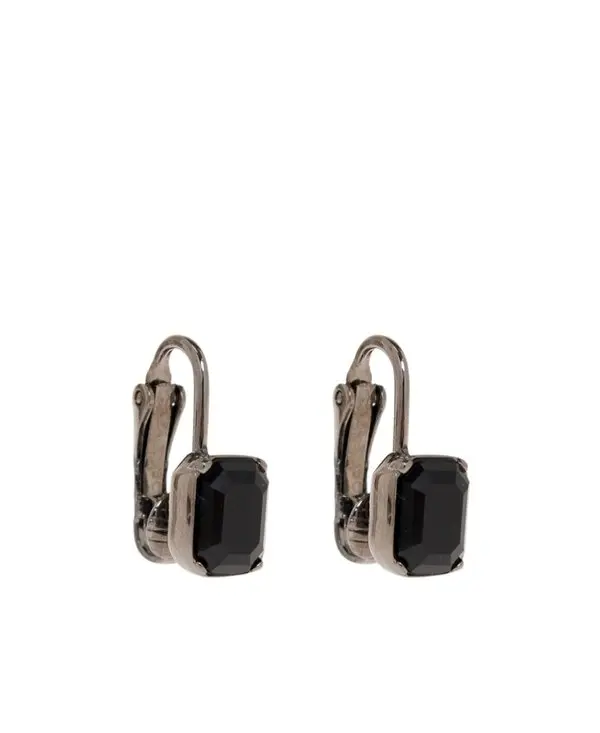Dsquared2 Ibra Crystal-embellished Clip Earrings - Black