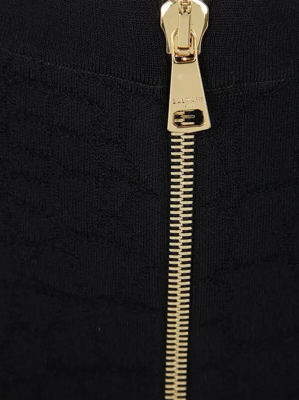 Balmain Zip Detailed Skirt