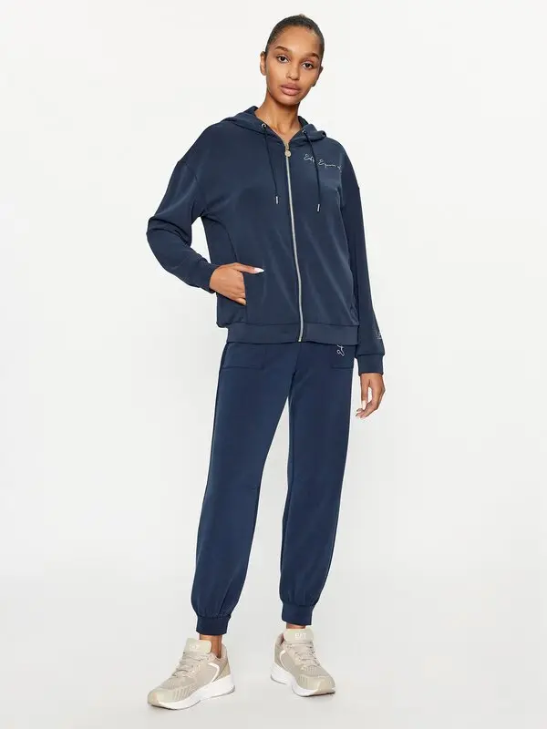 EA7 Long-sleeved Zip-up Hoodie