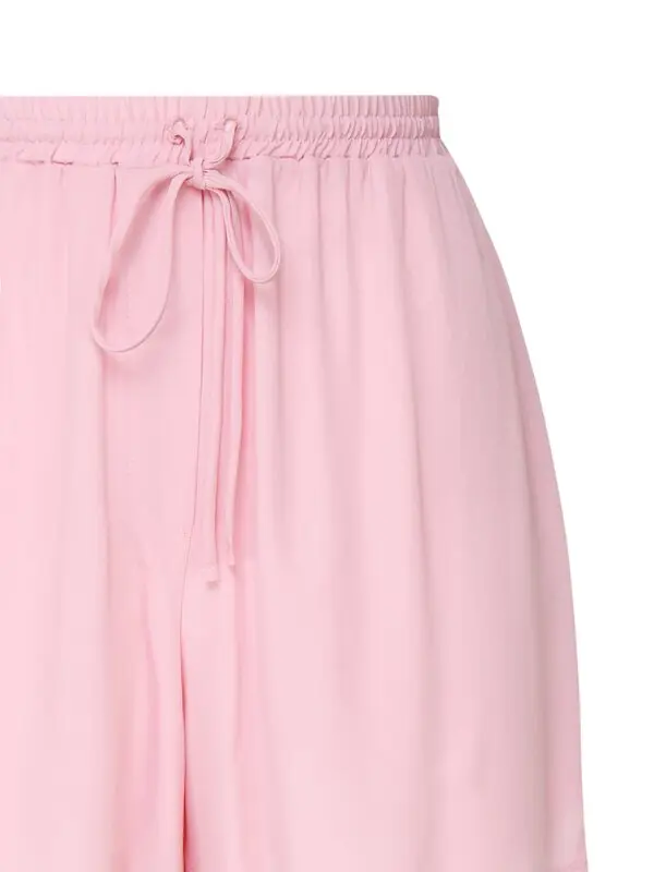 OTTOD'AME Wide Leg Drawstring Shorts