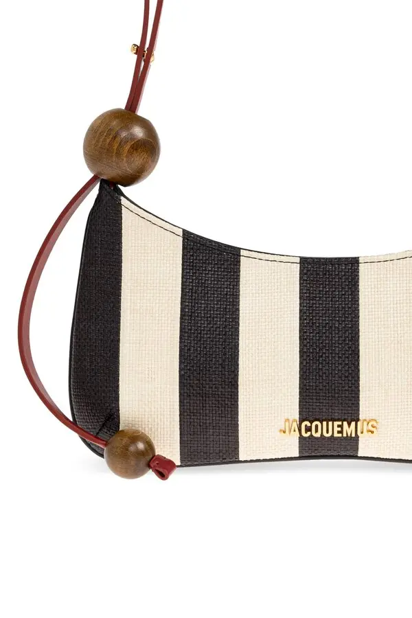 Jacquemus Le Bisou Perle Shoulder Bag - Black