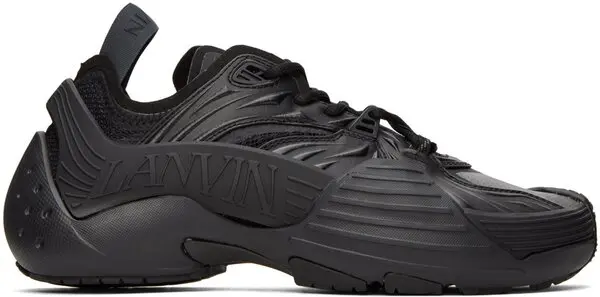 LANVIN Flash-x Low-top Sneakers - Black