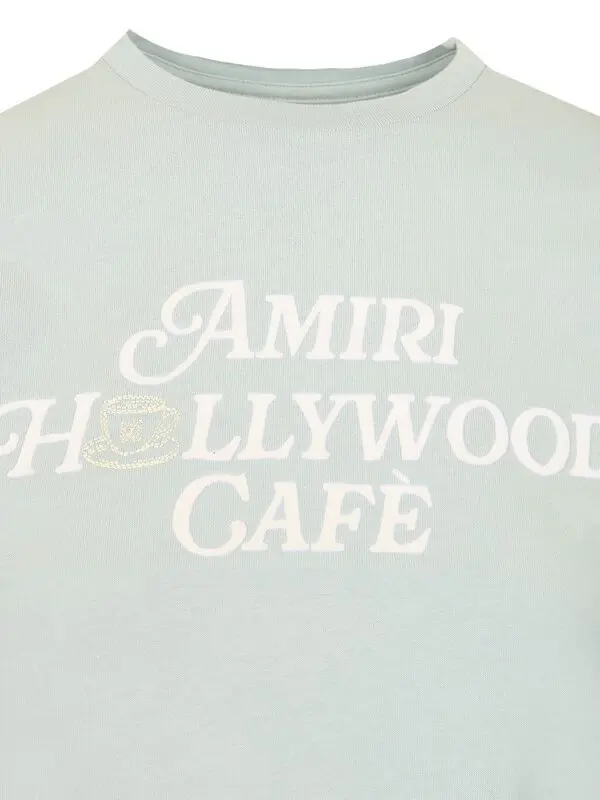 Amiri Short-sleeved T-shirt With Round Neck