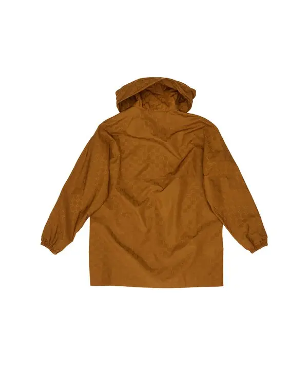 Gucci Monogrammed Hooded Jacket