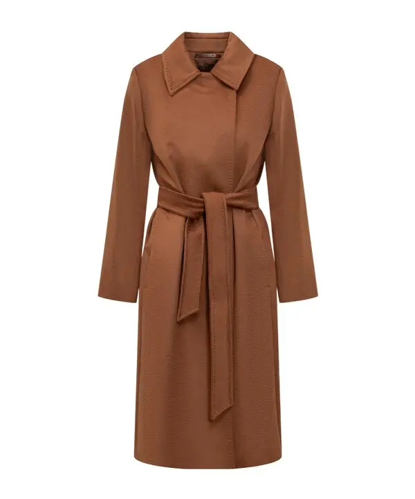 Max Mara Belted Coat - Brown