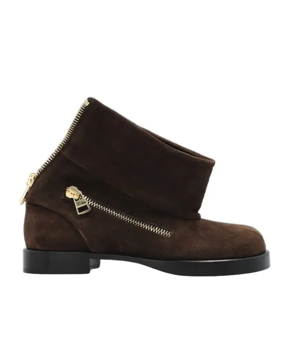 J.W.ANDERSON Round Toe Zip Up Ankle Boots
