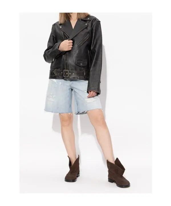 J.W.ANDERSON Round Toe Zip Up Ankle Boots