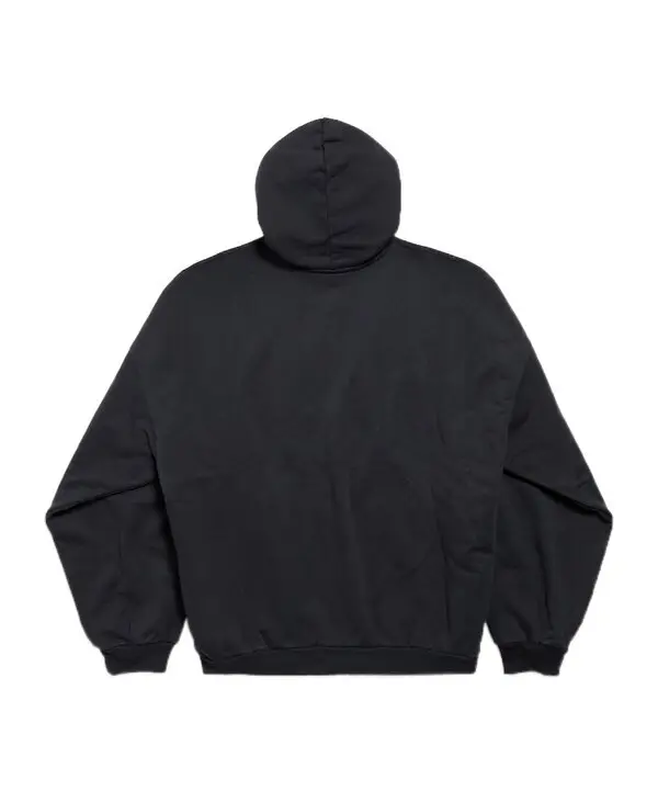 Balenciaga Optical Logo Printed Hoodie