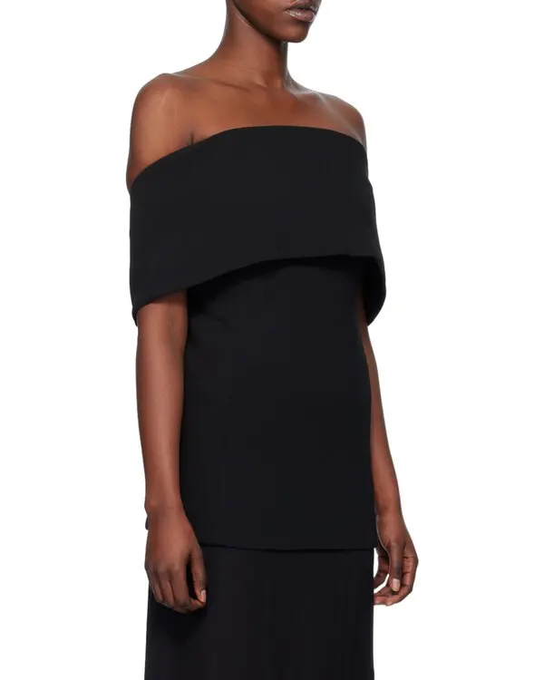 TOTEME Off-shoulder Wool Top
