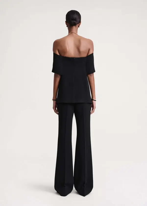 TOTEME Off-shoulder Wool Top