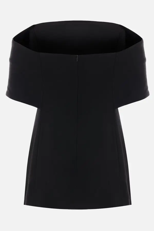 TOTEME Off-the-shoulder Sculpted Top