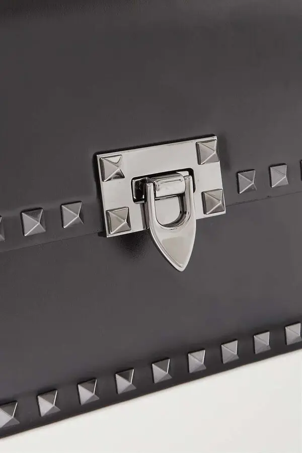 Valentino Garavani Rockstud23 Foldover Top Shoulder Bag