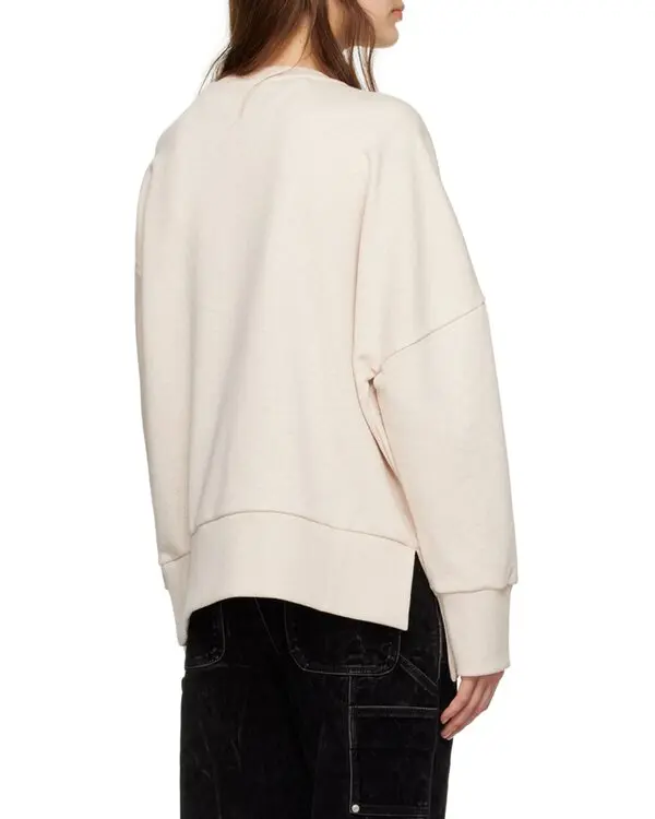 Stella McCartney Falabella Chain Detail Crewneck Sweater - Nude