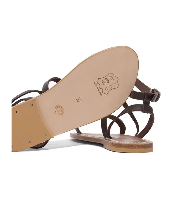 K.JACQUES Buckle-fastening Leather Sandals