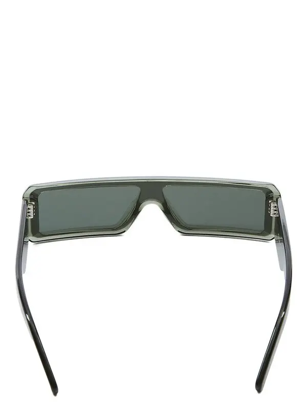 Rick Owens Rectangle Sunglasses - Green