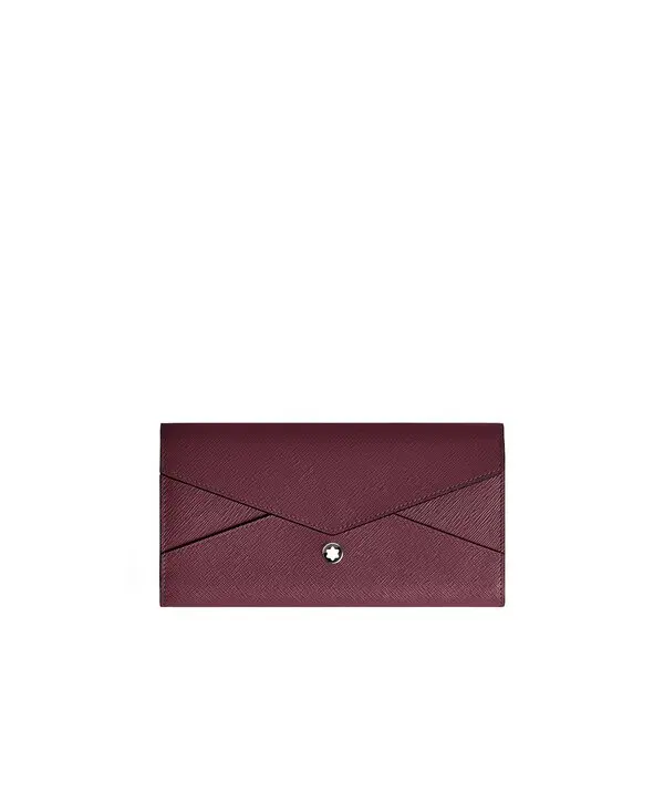 Montblanc Sartorial Continental Wallet - Blackcurrant Color