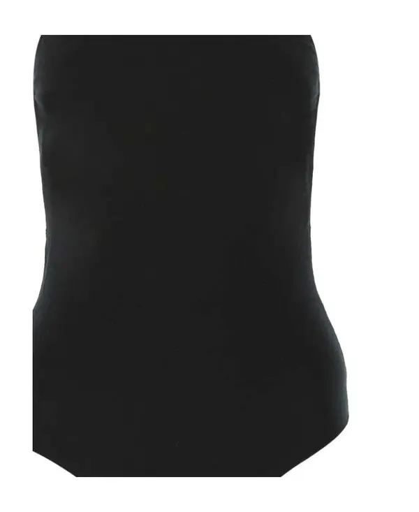 Bottega Veneta Beaded Strap Bodysuit - Black