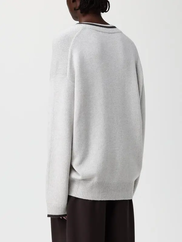 Brunello Cucinelli V-neck Long-sleeved Jumper