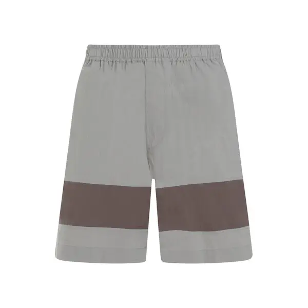 CRAIG GREEN Panelled Elasticated Waistband Shorts - Gray