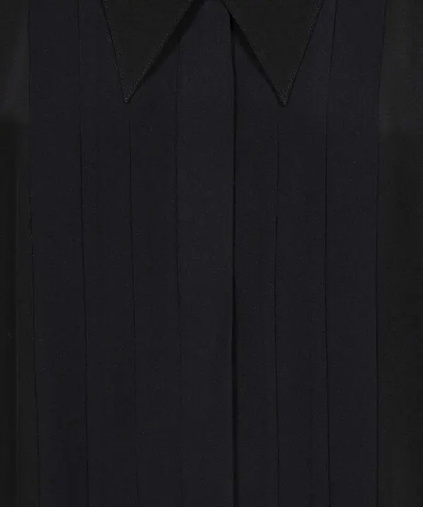 Khaite Dorian Pleated Shirt