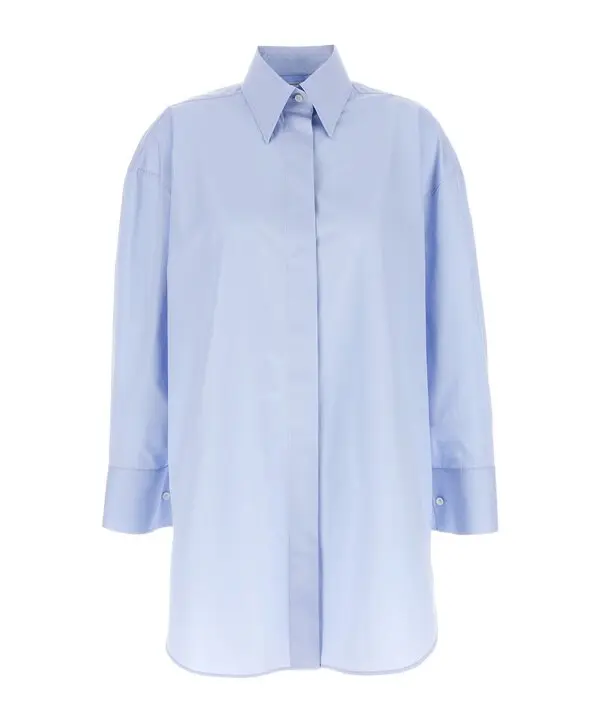 Givenchy Long Sleeve Buttoned Shirt - Powder Blue
