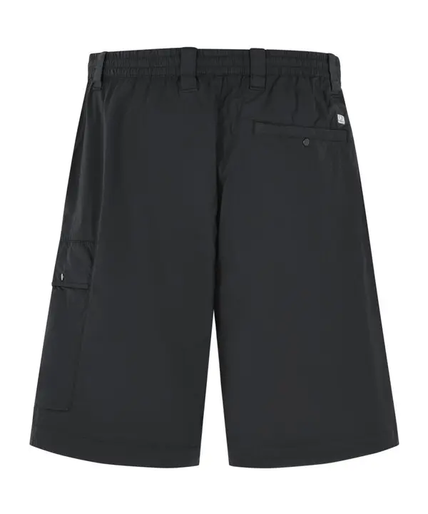 C.P. COMPANY Cargo Lens Pocket Shorts - Black