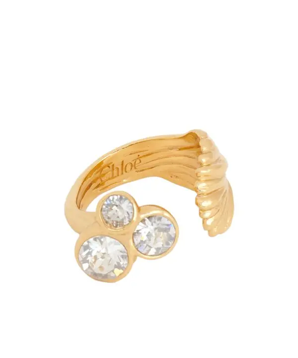 Chloé Pattern Ring - Yellow
