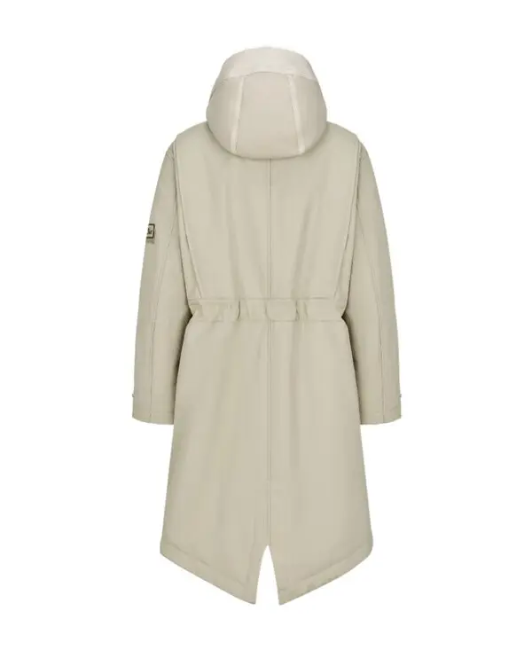Dior Hooded Parka With Removable Sheepskin Hood