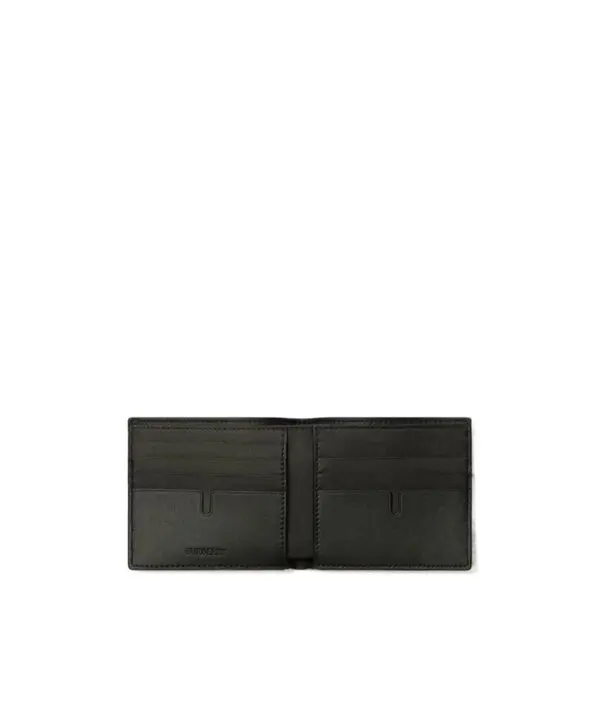 Burberry City Check Bifold Wallet - Navy