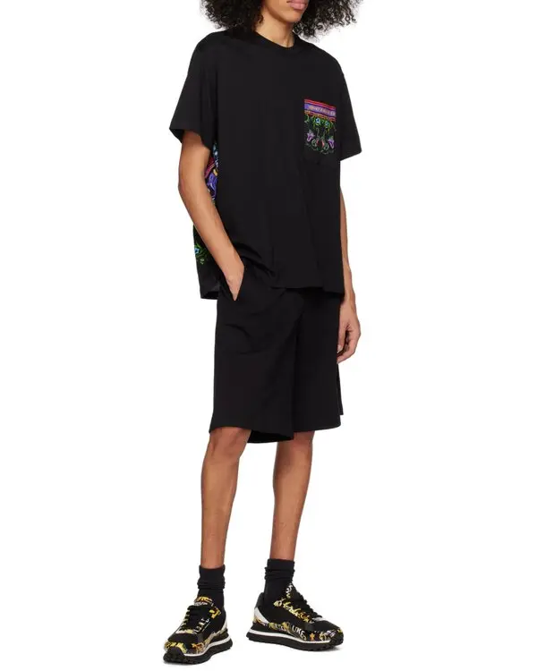 Versace T-shirt With Round Neck And Short Sleeves