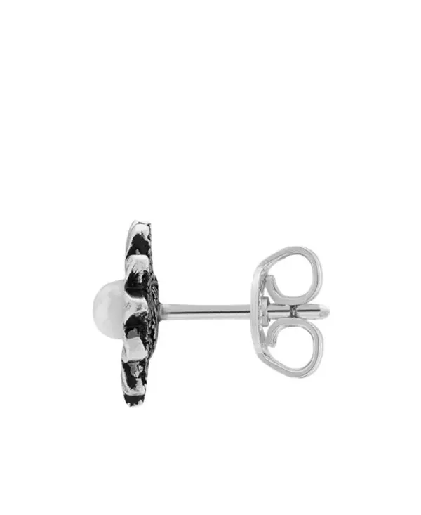 Gucci Gg Marmont Stud Earrings With Mother-of-pearl