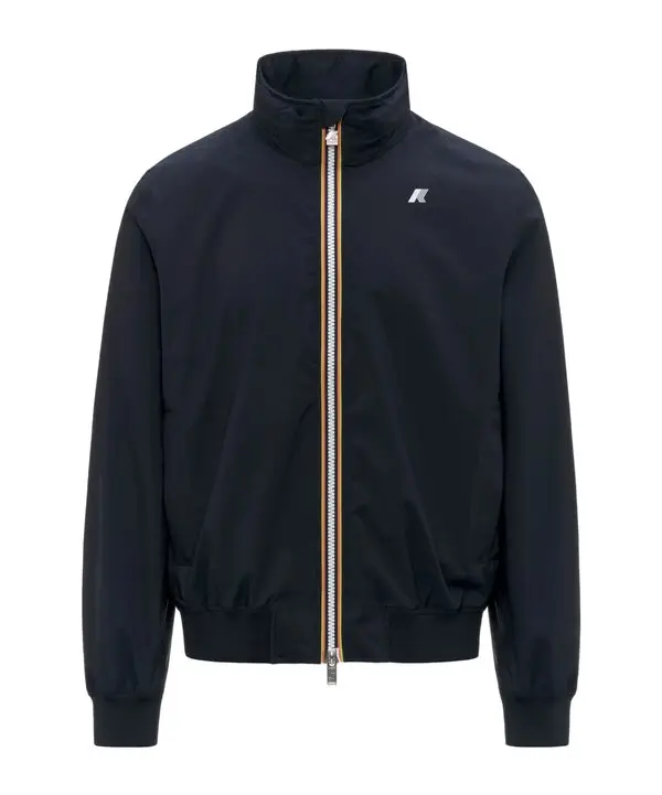 K-WAY Arsene Stretch Dot Jacket - Blue Depth