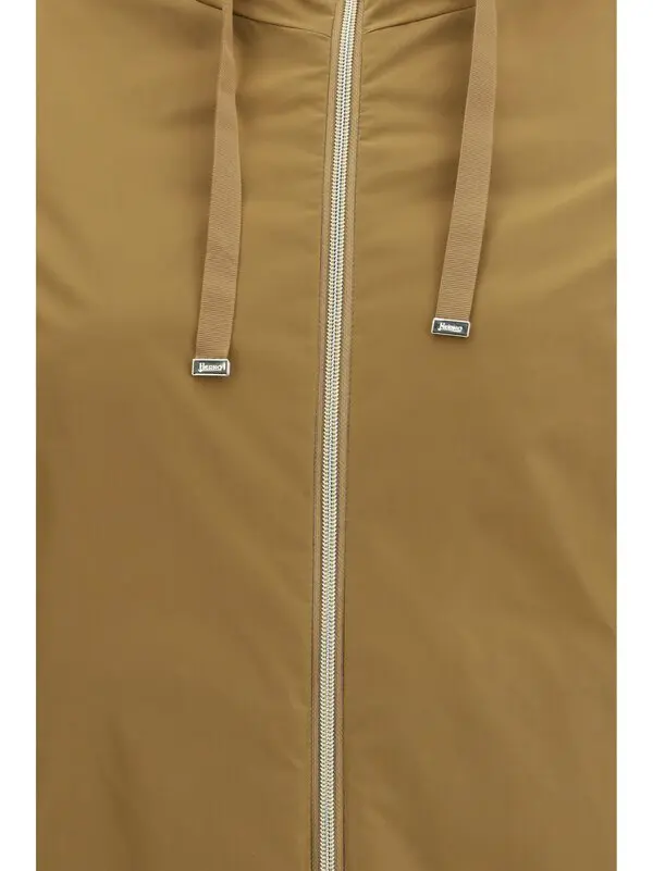 Herno Zip-up Reversible Hooded Coat