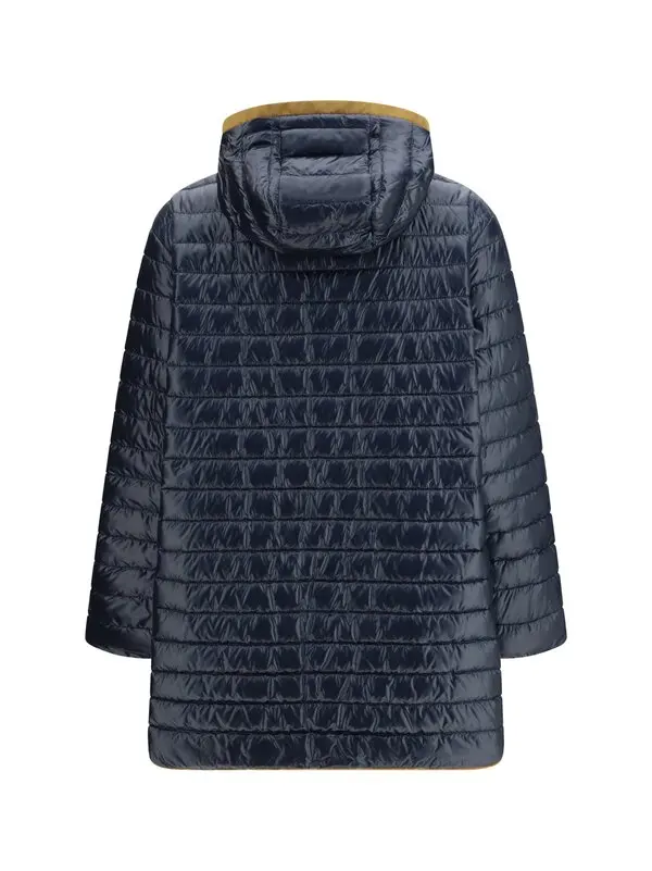 Herno Zip-up Reversible Hooded Coat
