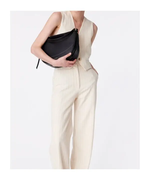 Vanessa Bruno Large Curved Shoulder Bag