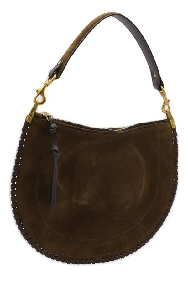 Isabel Marant Étoile Logo Crossbody Bag - Black